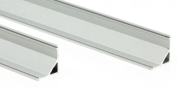 Corner Aluminium Extrusion - Sample Length | LED Lighthouse