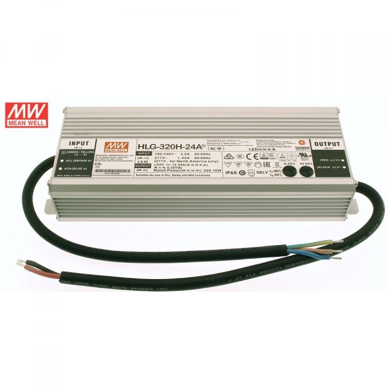 Mean-Well 320W LED Driver - 24V | LED Lighthouse