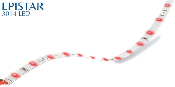 24V Red LED Strip Light - IP65 Splashproof | LED Lighthouse